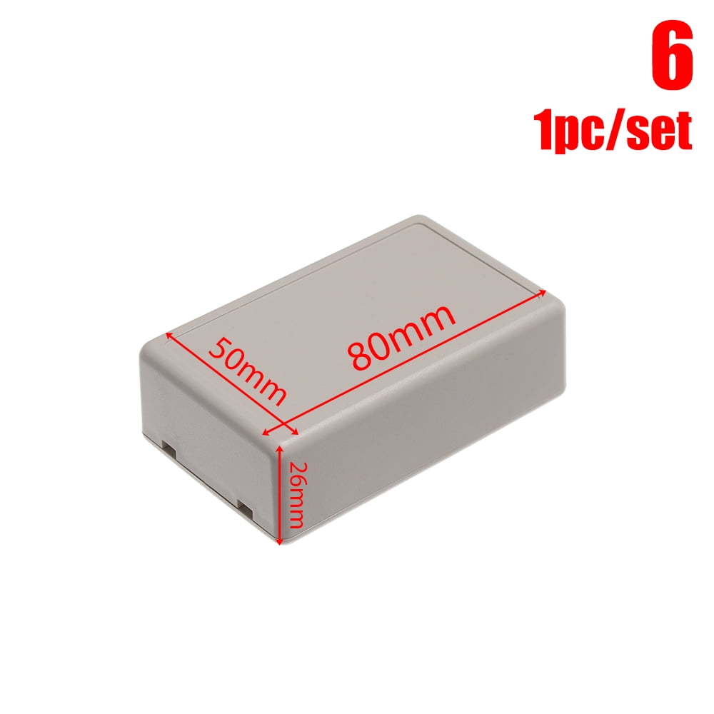 White Abs Plastic Electronic Instrument Case Home Housing Waterproof ...