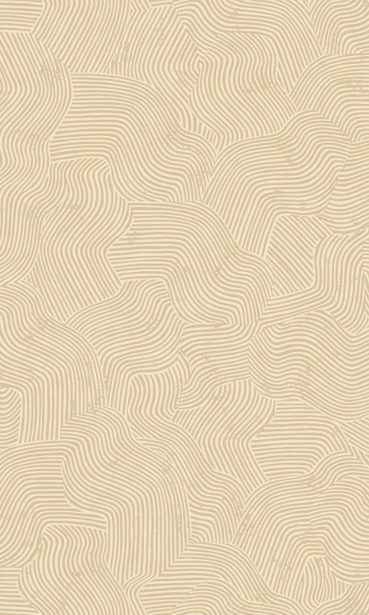 White Abstract Geometric Waves Wallpaper, Double Roll, 57 sqft ...