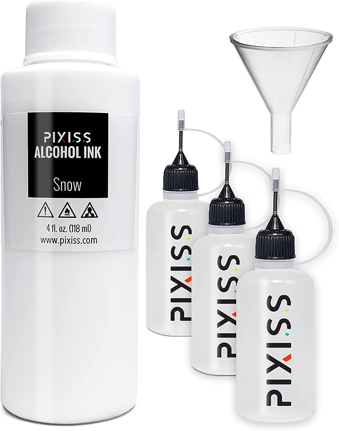 White Alcohol Ink for Resin, Alcohol Ink White Blanco Color 4-Ounce for ...