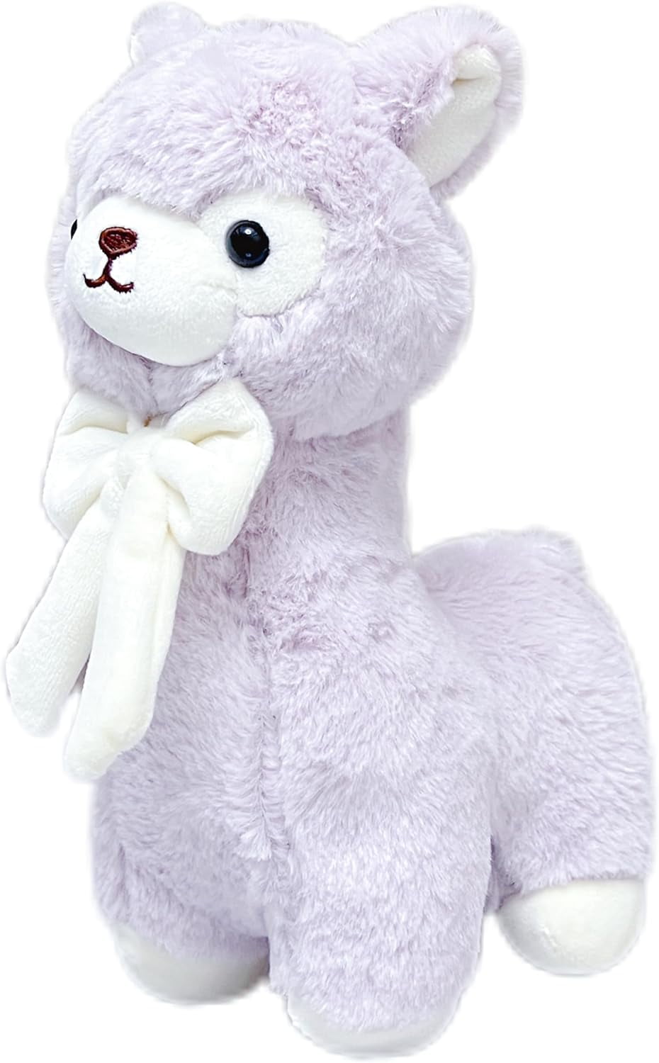 White Alpaca Stuffed Animal Plush Toys, 11" Kawaii Alpaca Plush Toys ...