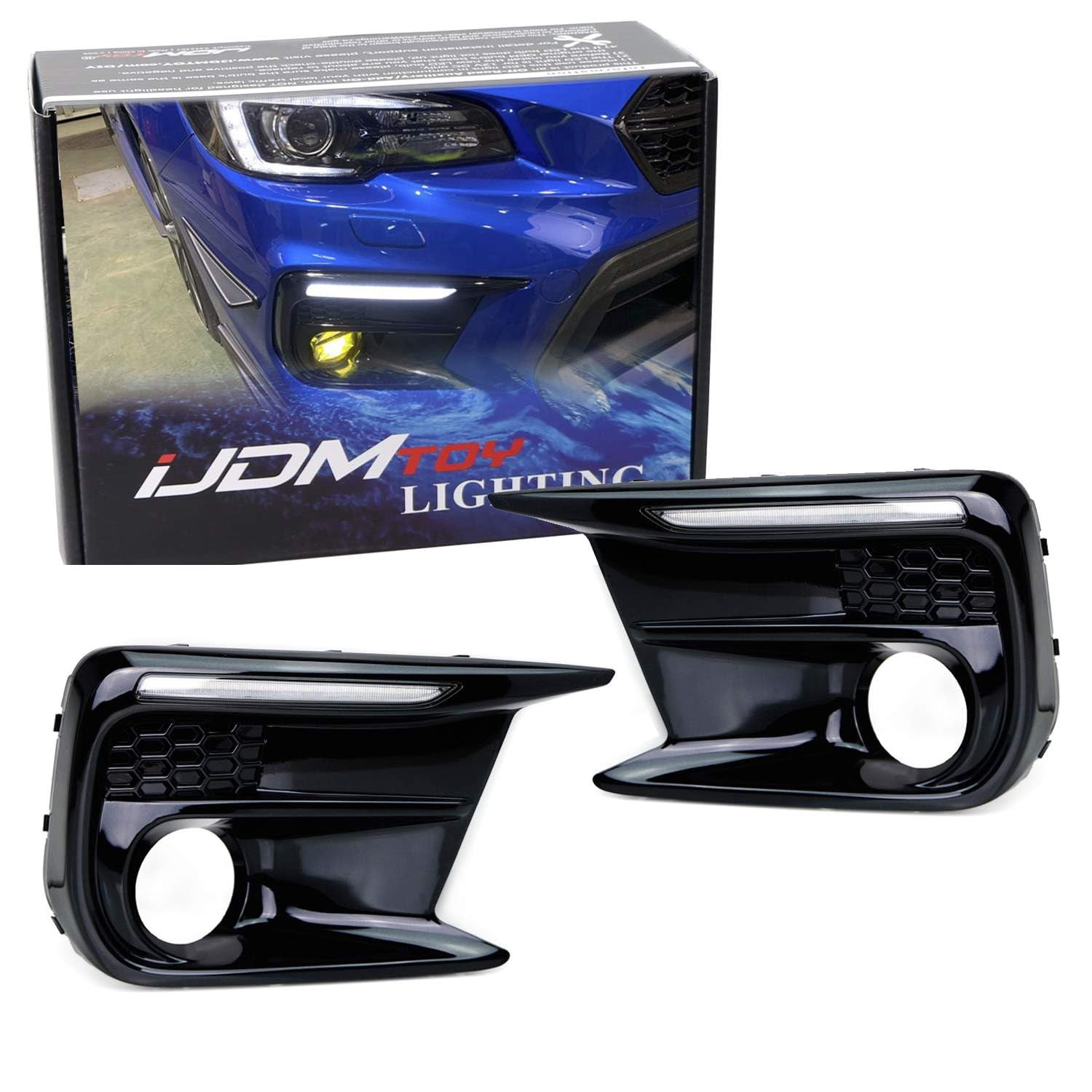White/Amber Dynamic Sequential Flash Switchback LED Daytime Running ...