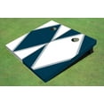 White And Navy Alternating Diamond Custom Cornhole Board - Walmart.com