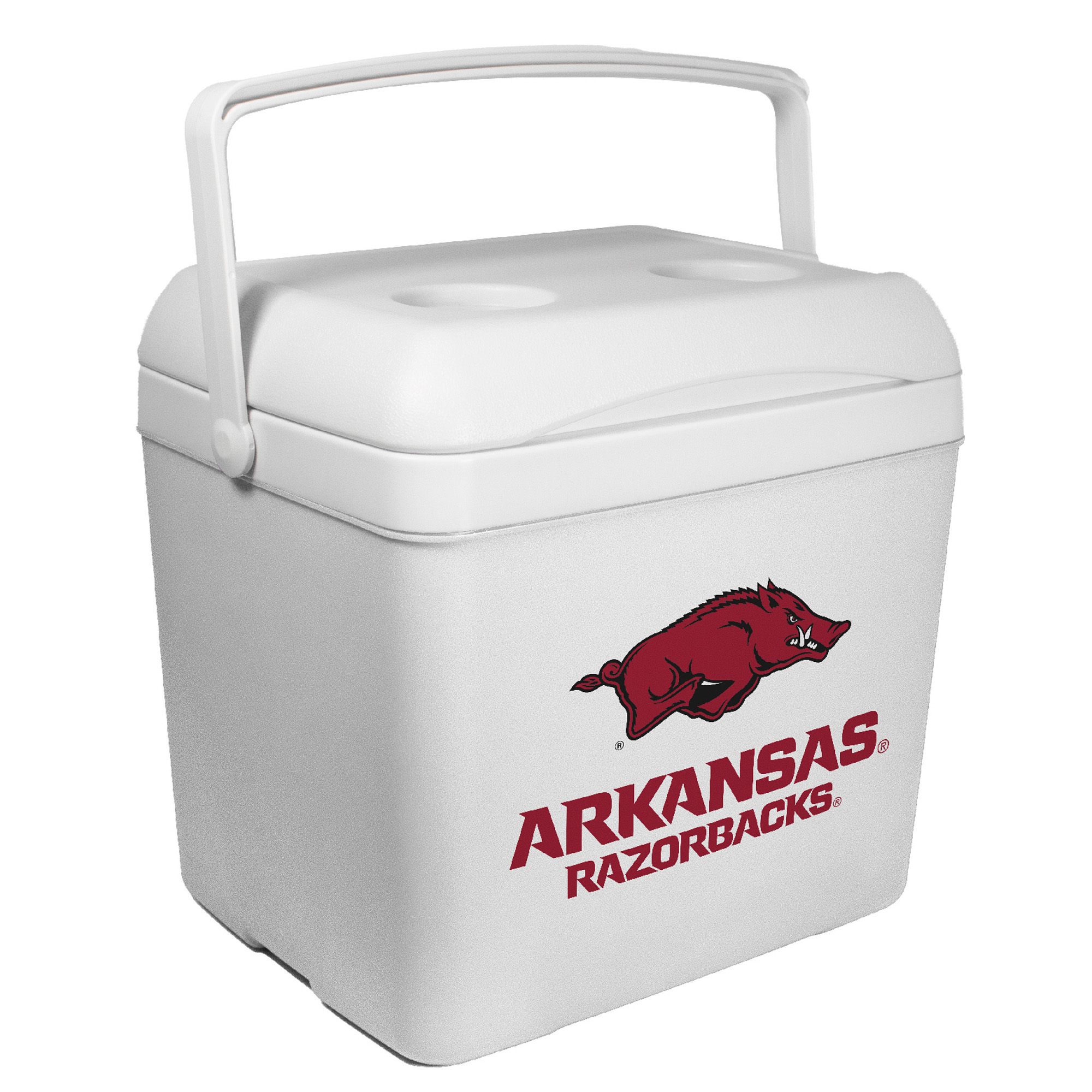 White Arkansas Razorbacks 24-Can Tailgate Cooler - Walmart.com