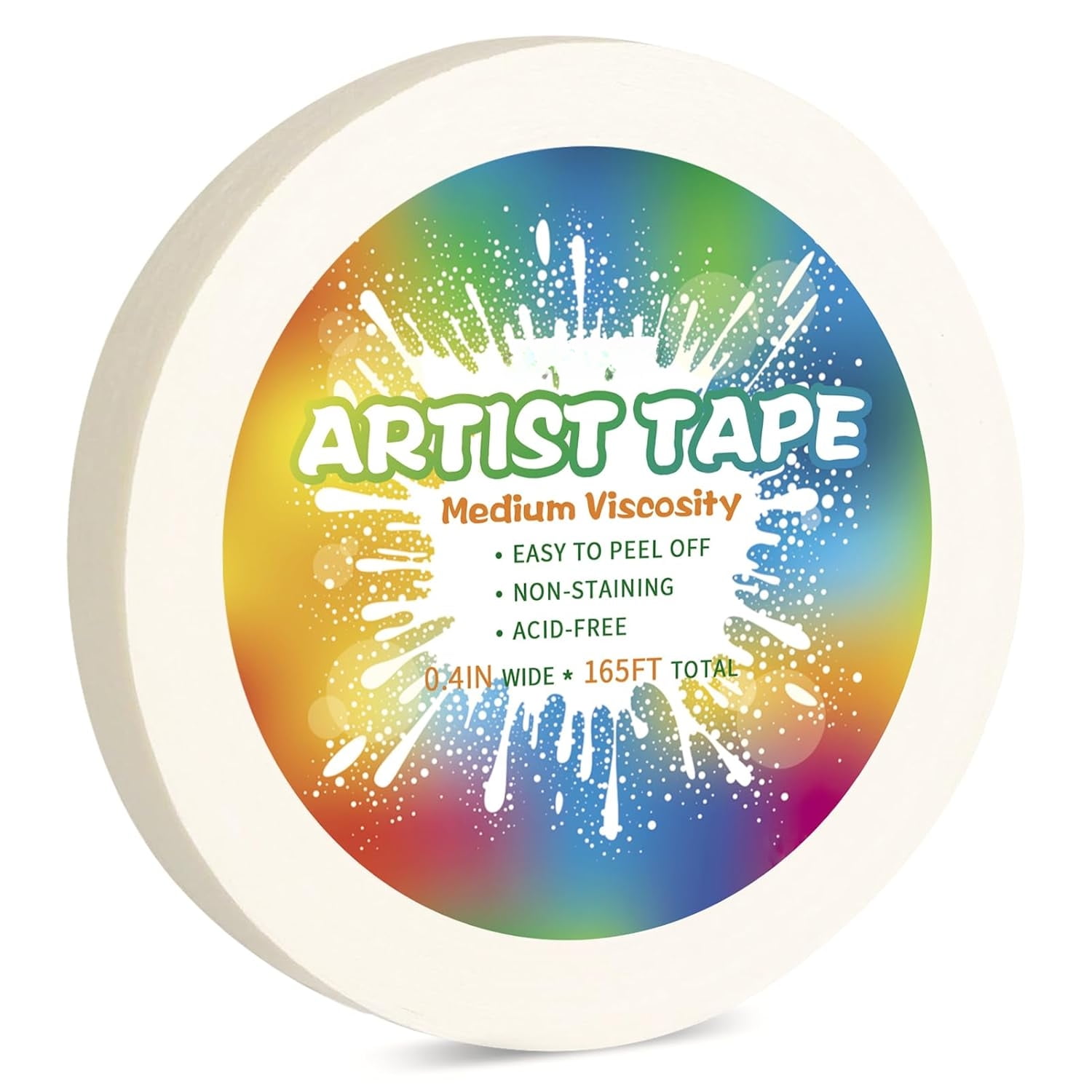 White Art Tape Medium Tack Artist Masking Tape Paper Acid Free Tape ...