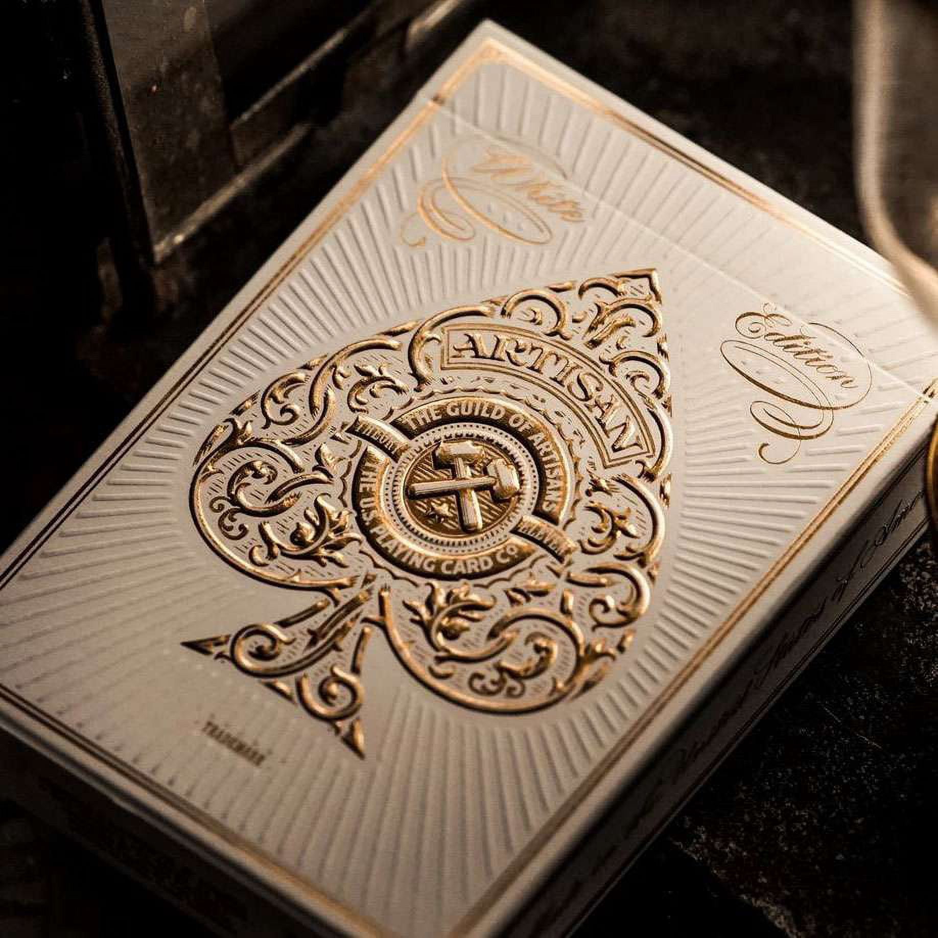 White Artisan Premium Playing Cards - Walmart.com