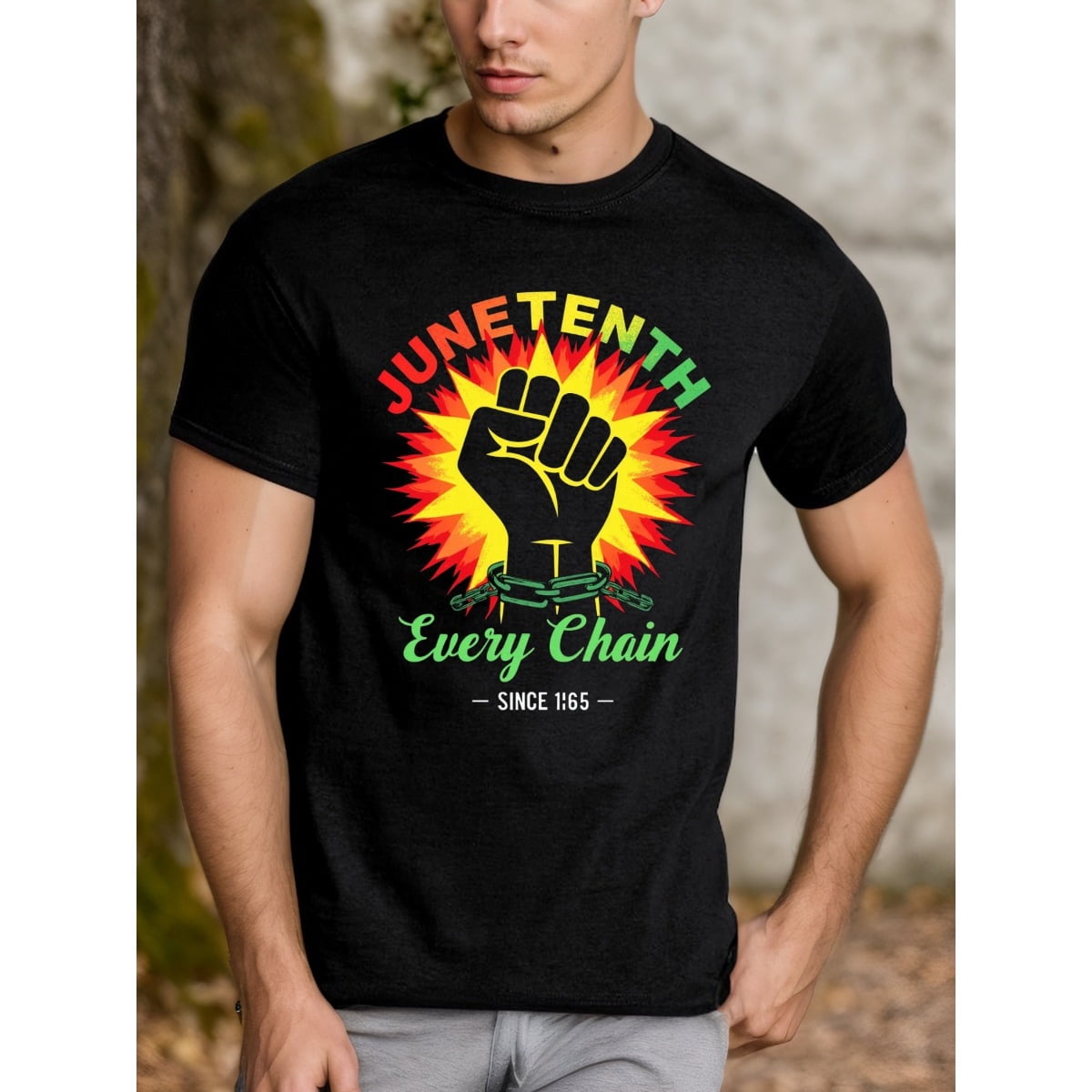 White Athletic Shirt, Black Work Shirts for Men, Fist in the Image ...