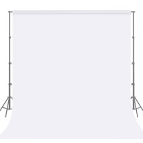 LS Photography Photo Studio 5x10 ft. Black Backdrop, Reflective, Non ...