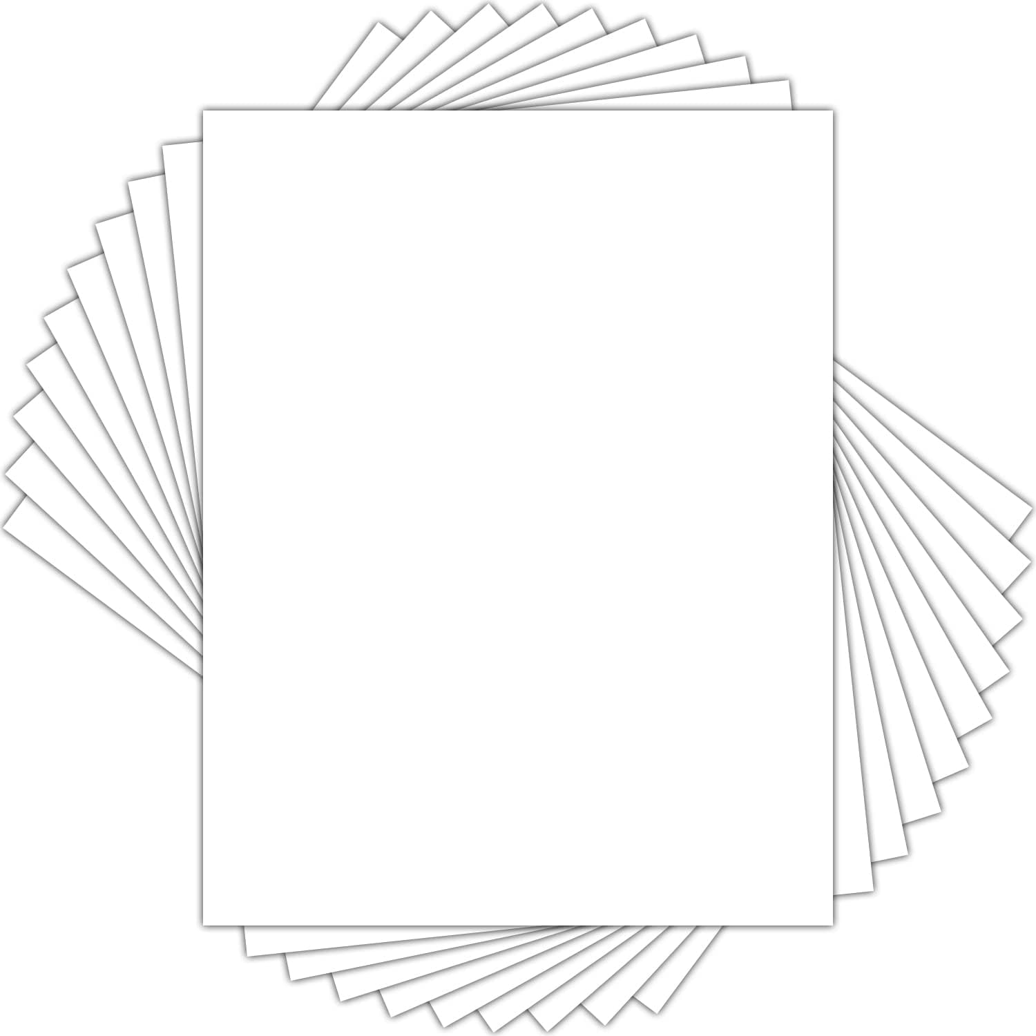 White Backing Board, Backer Boards for Frame, Picture (10 Pack ...