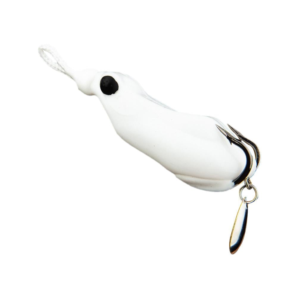 White Bag 14g With Sequins Poisonous Thunder Frog Modified Thunder Frog ...