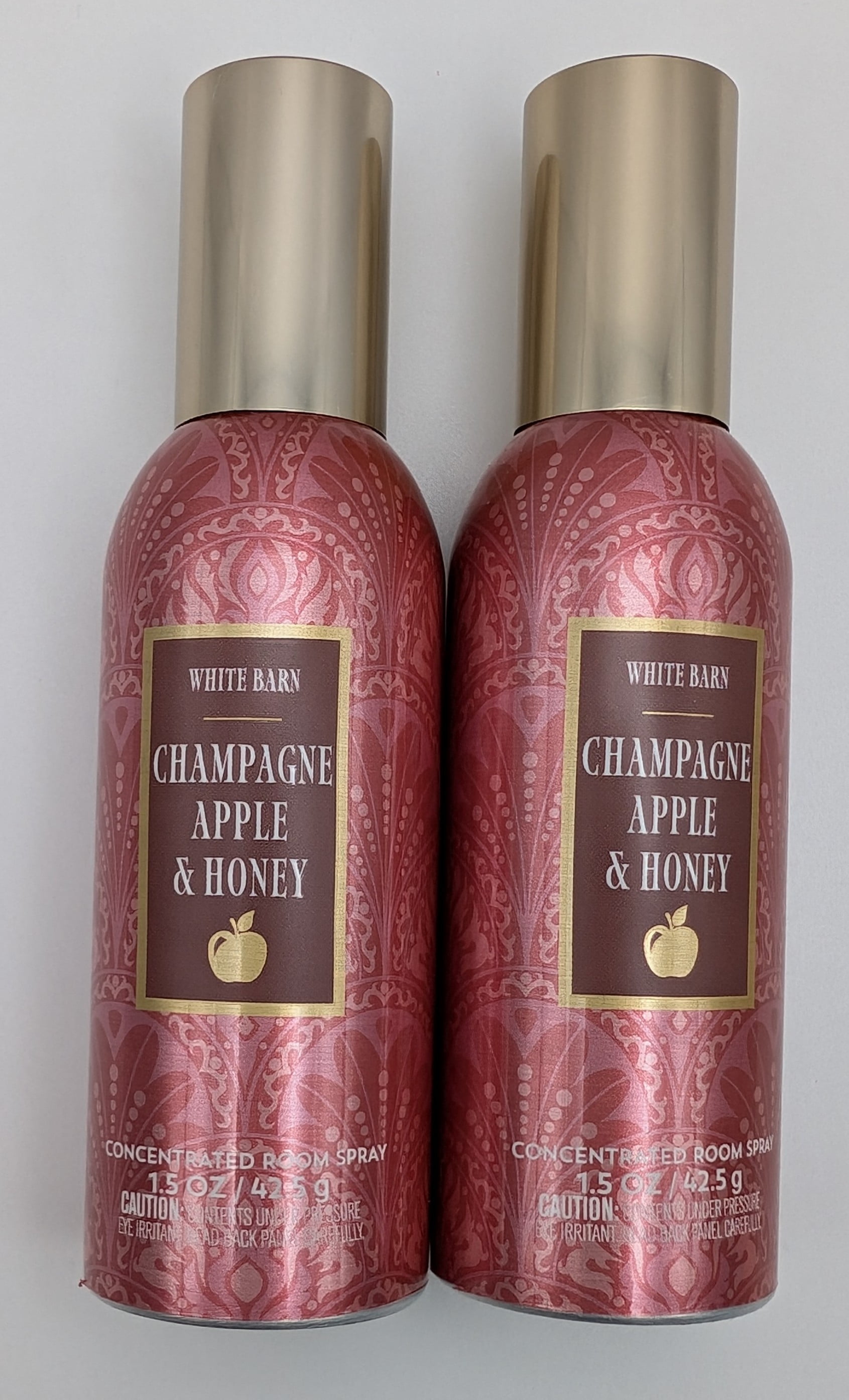 White Barn CHAMPAGNE APPLE & HONEY Concentrated Room Spray -1.5 oz. - 2 ...