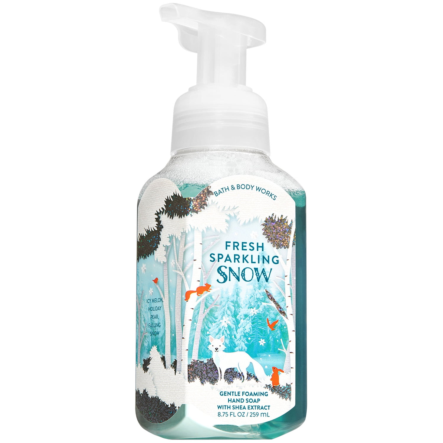 White Barn FRESH SPARKLING SNOW Gentle Foaming Hand Soap 8.75 Fluid ...