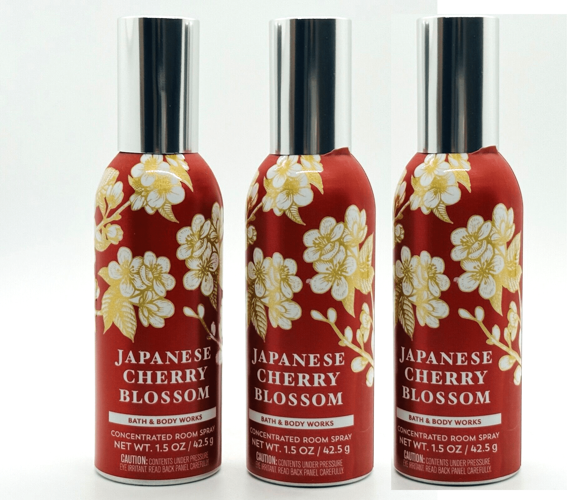 White Barn Japanese Cherry Blossom Room Spray 3-Pack, Mimosa Petals ...
