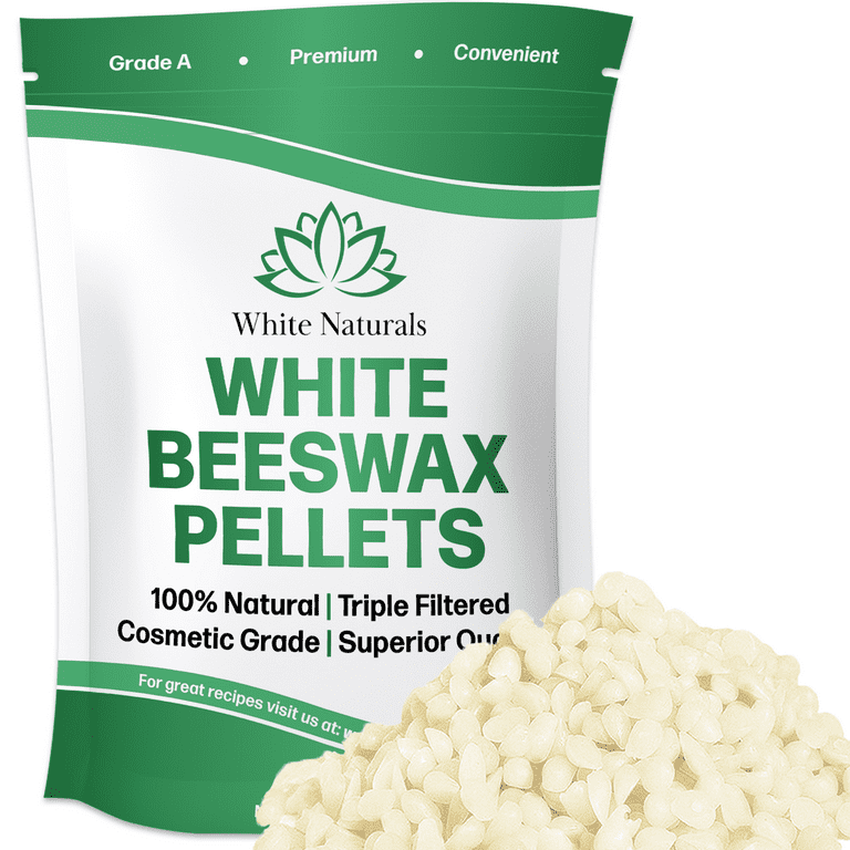 raw beeswax pellets
