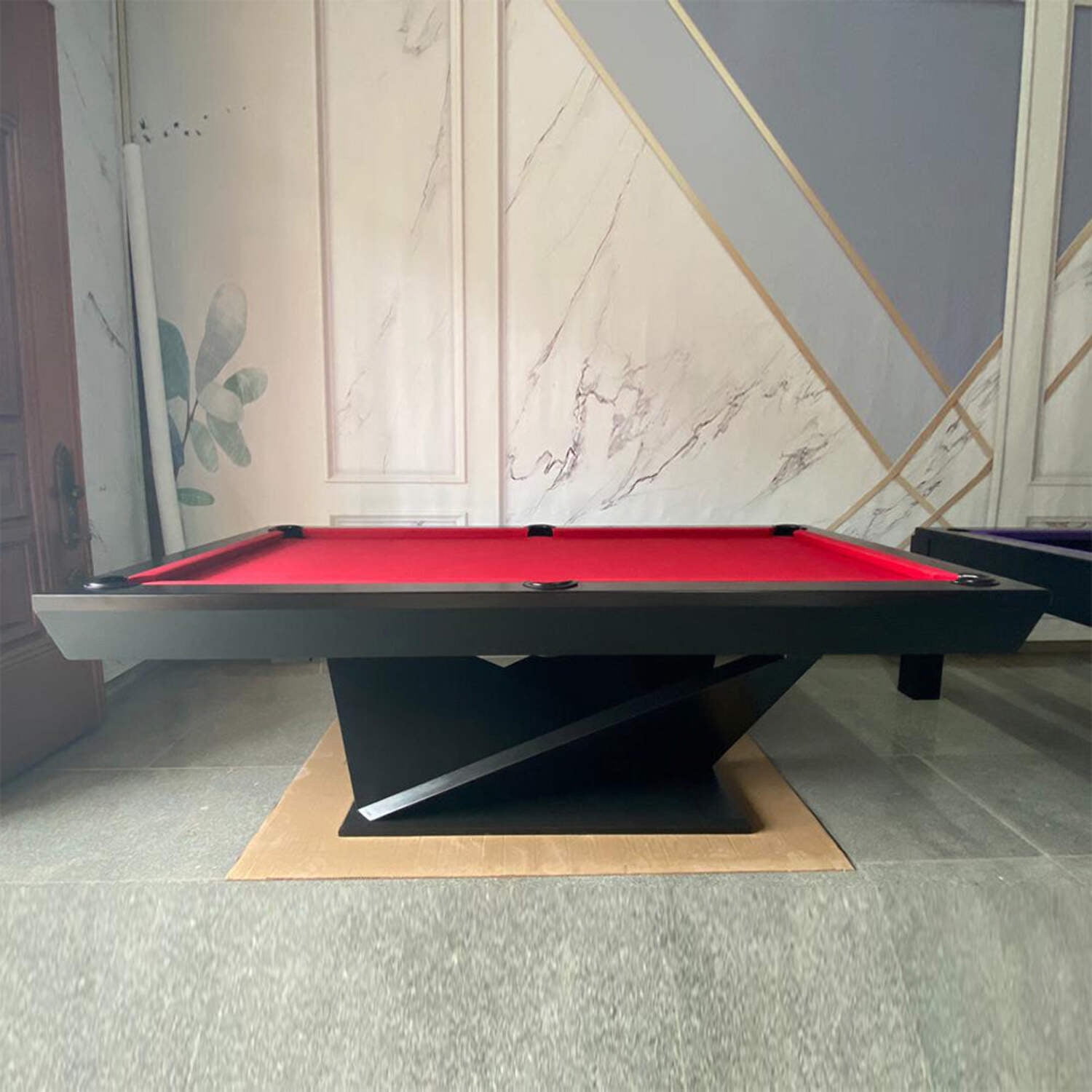 White Billiards Kyoto Modern Slate Pool Table - Walmart.com