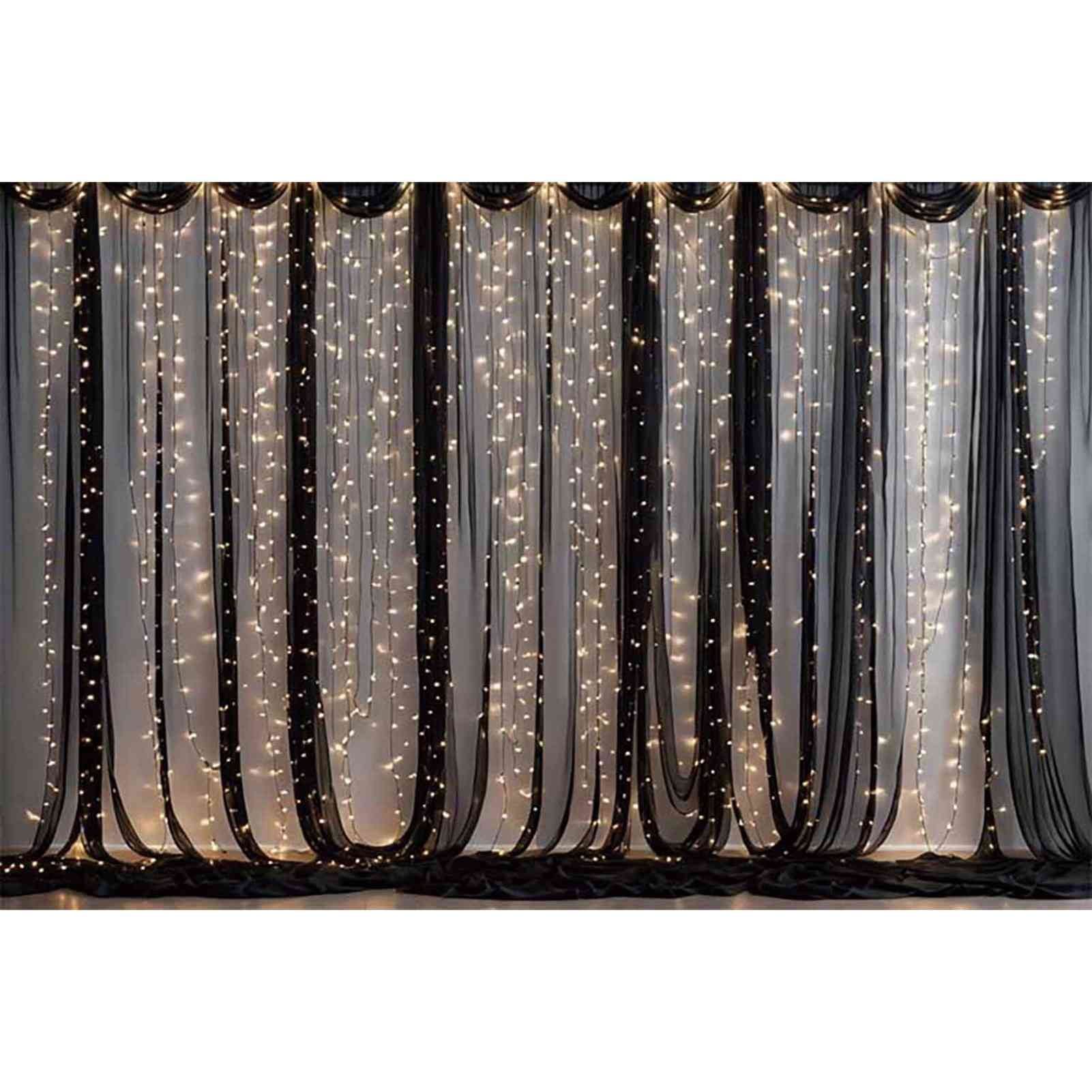 White Black Pink Draping Fabric Shimmer Wall Background Curtain Drapes ...