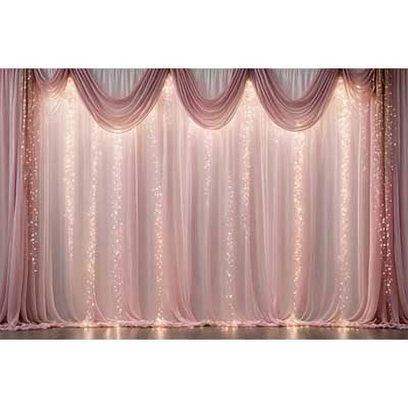 White Black Pink Draping Fabric Shimmer Wall Background Curtain Drapes ...
