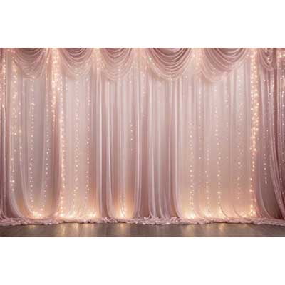 White Black Pink Draping Fabric Shimmer Wall Background Curtain Drapes ...