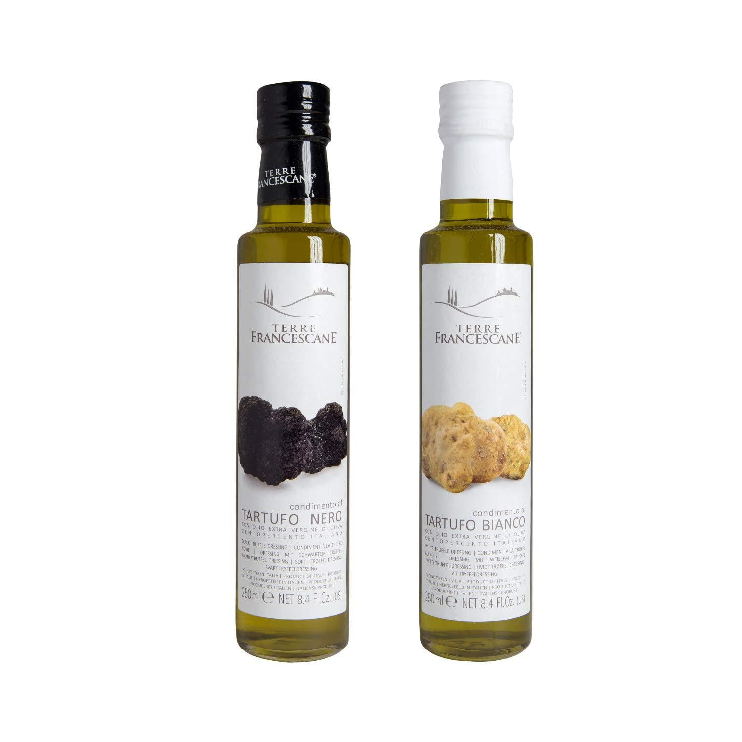 White & Black Truffle Dressing Infused Oil with 100% ITALIAN Extra ...