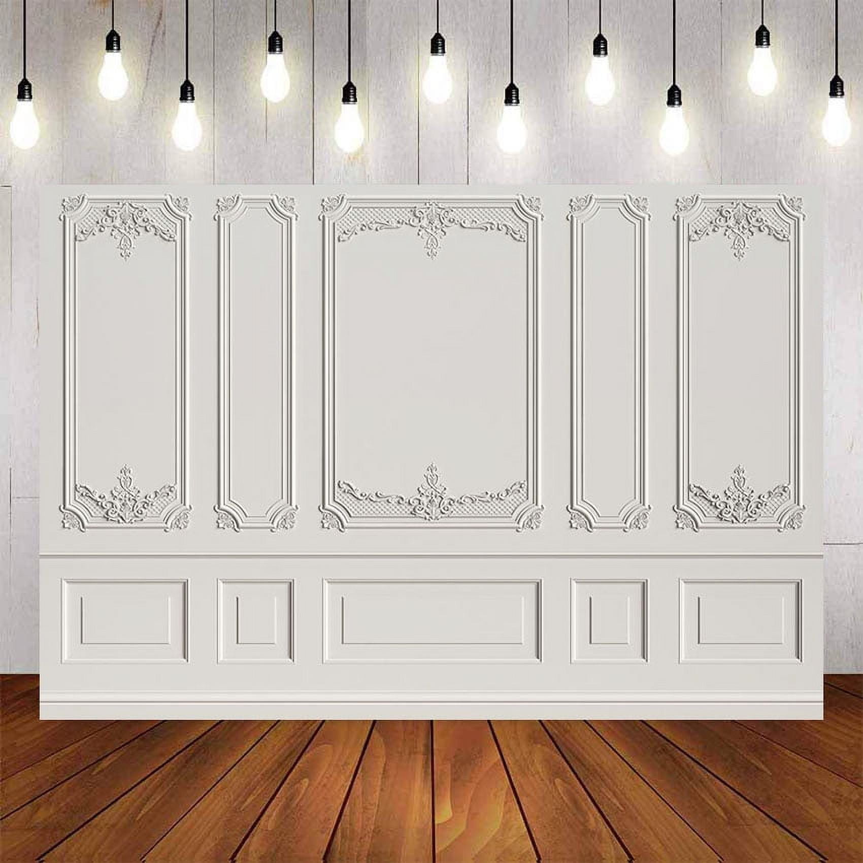 White Black Wall Room Interior Light Baby Portrait Wedding Photocall ...