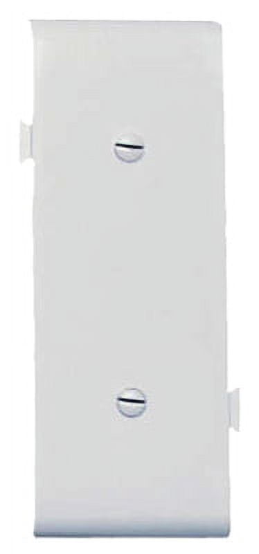 White Blank Center Section Sectional Nylon Wall Plate UL, Each ...