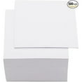 White Blank Memo Notes Cube 3X3 Inch Office Paper Memo Sheets Non ...