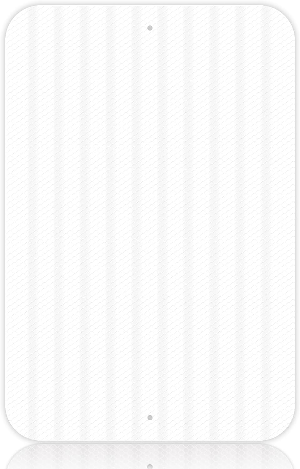 White Blank Metal Sign for Outdoor Indoor,8 x 12 Inches Rust Free ...