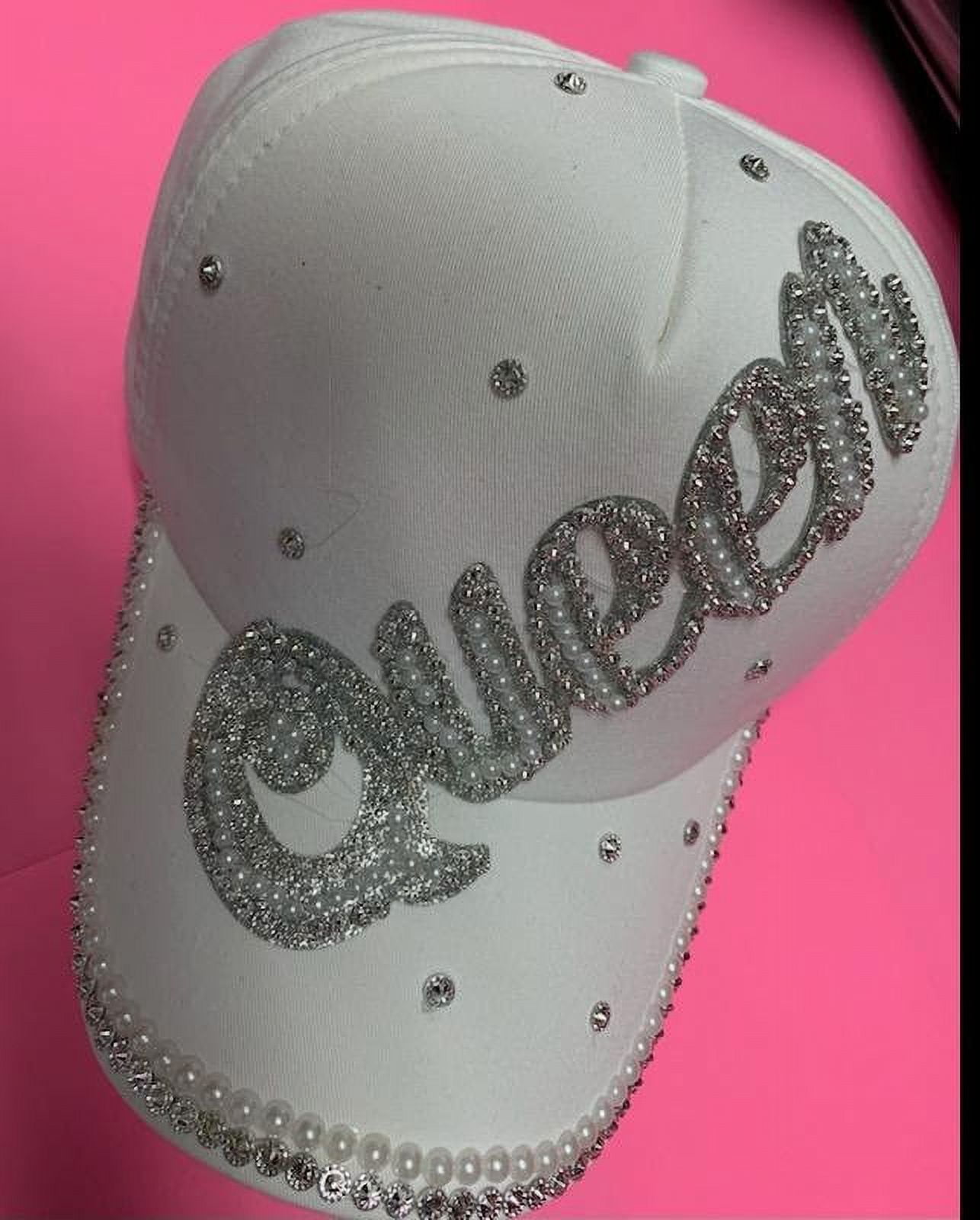 White Bling Queen Cap - Walmart.com