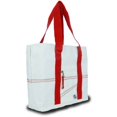 White/Blue M Tote with Blue Straps - Walmart.com