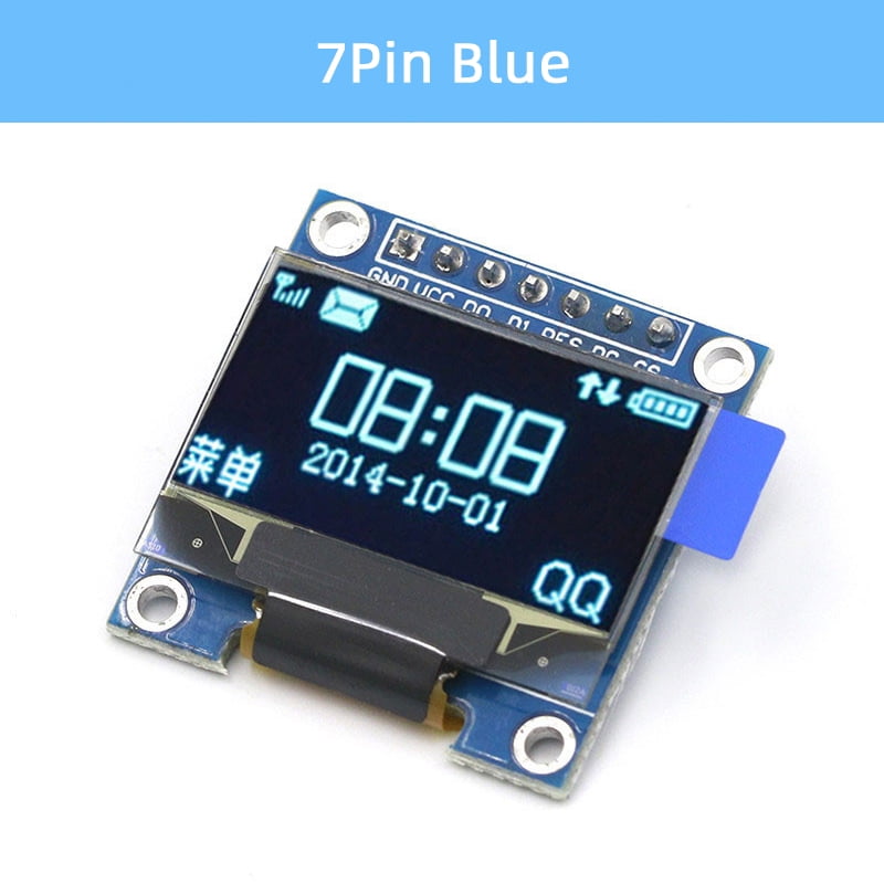 White Blue color 128X64 OLED LCD LED Display Module For Arduino 0.96 I2C IIC Serial original ...