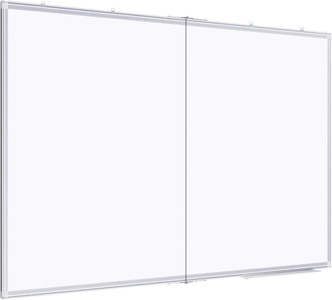 White Board Dry Erase, 48 x 36 inch Magnetic Foldable Large Whiteboard ...