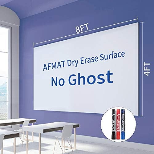 White Board Paper, 8x4 ft Dry Erase White Board Sticker, Peel and Stick ...