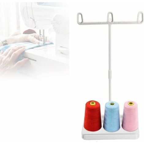 White Bobbins Thread Holder Cone Spool Holder Iron Thread Sewing ...
