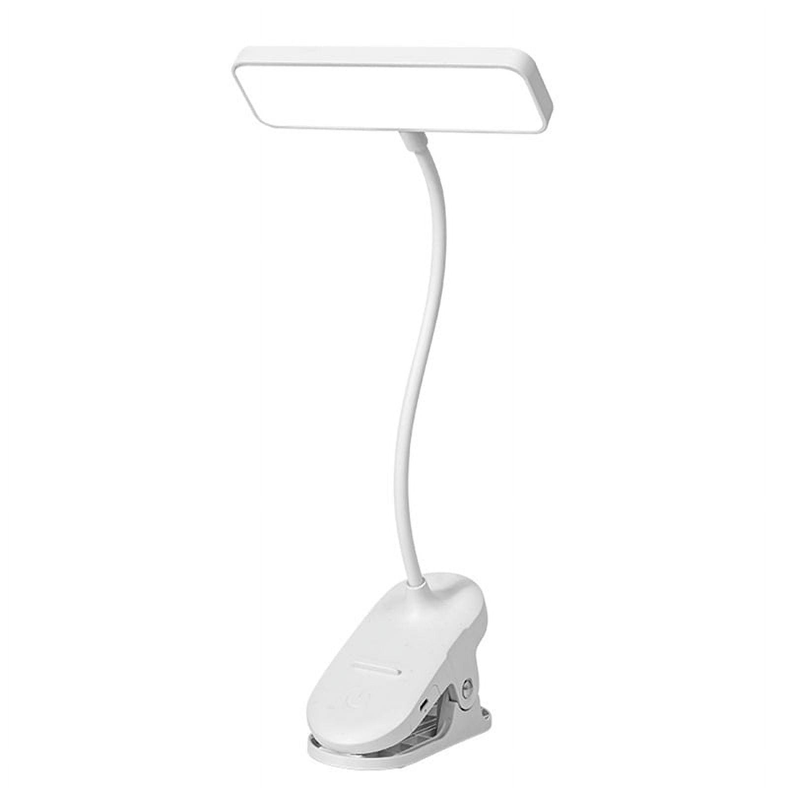 White Book Lamp USB Charging and Plugging Dual Purpose Reading Portable ...