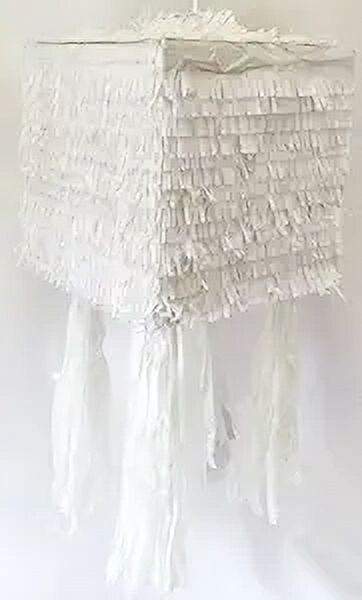 White Box Pinata Handcrafted Miner Theme Party Video Game Party ...