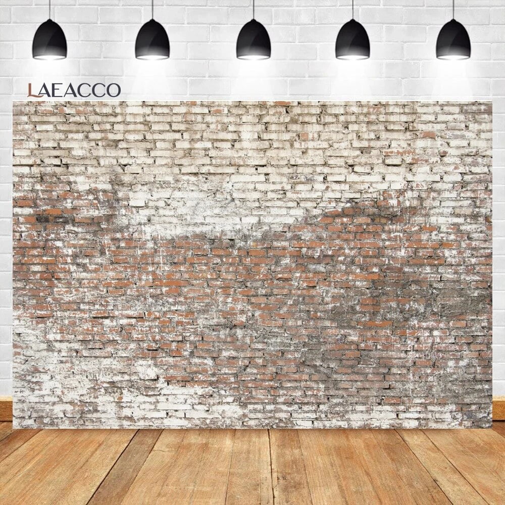 White Brick Wall Cement Wall Baby Shower Kids Portrait Photography ...