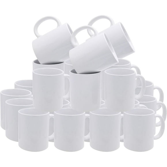 Plain White Coffee Mugs