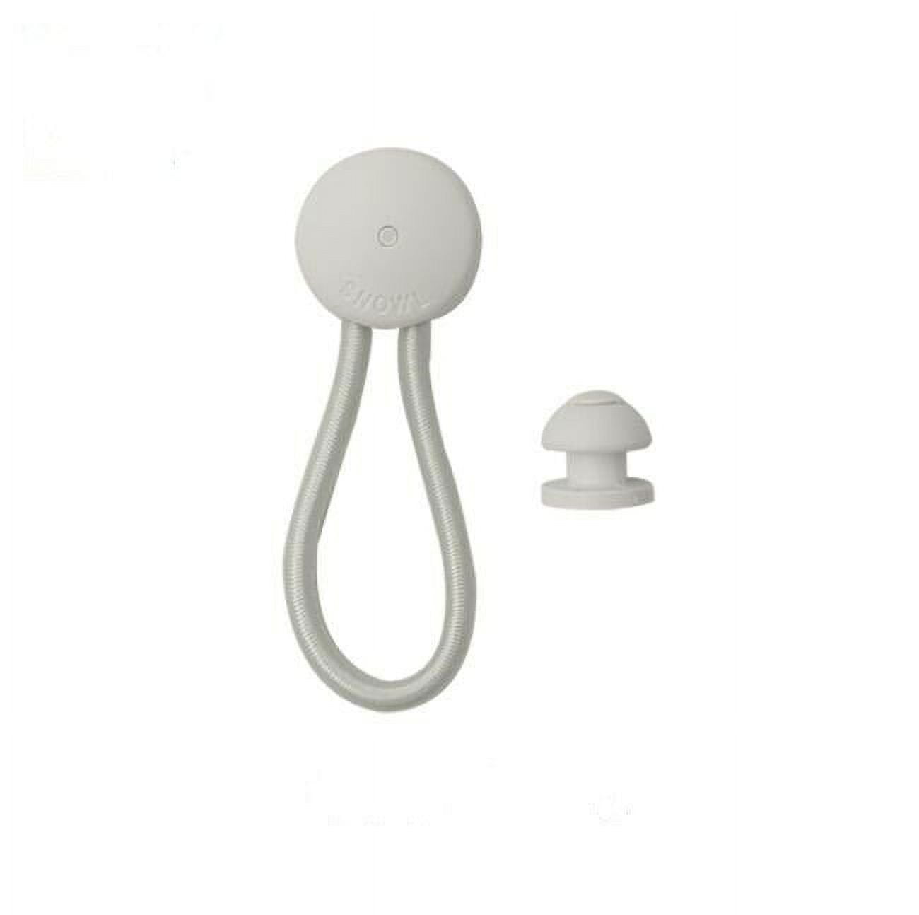 White Bungee Shock Cord Stayput Fastener Complete System 4 Pk