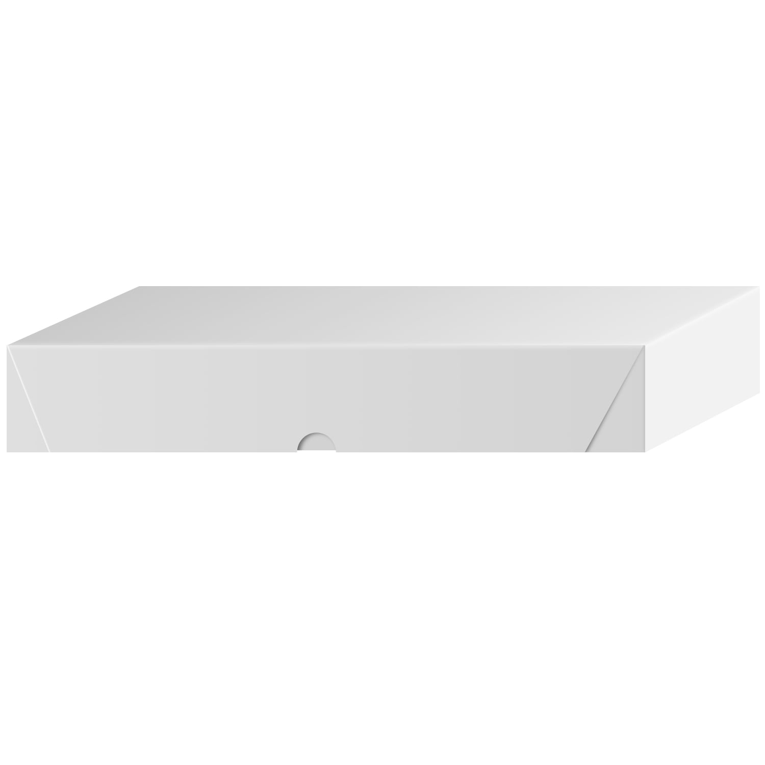 White Business Card Folding Box - Thick and Sturdy Cardboard Boxes for ...
