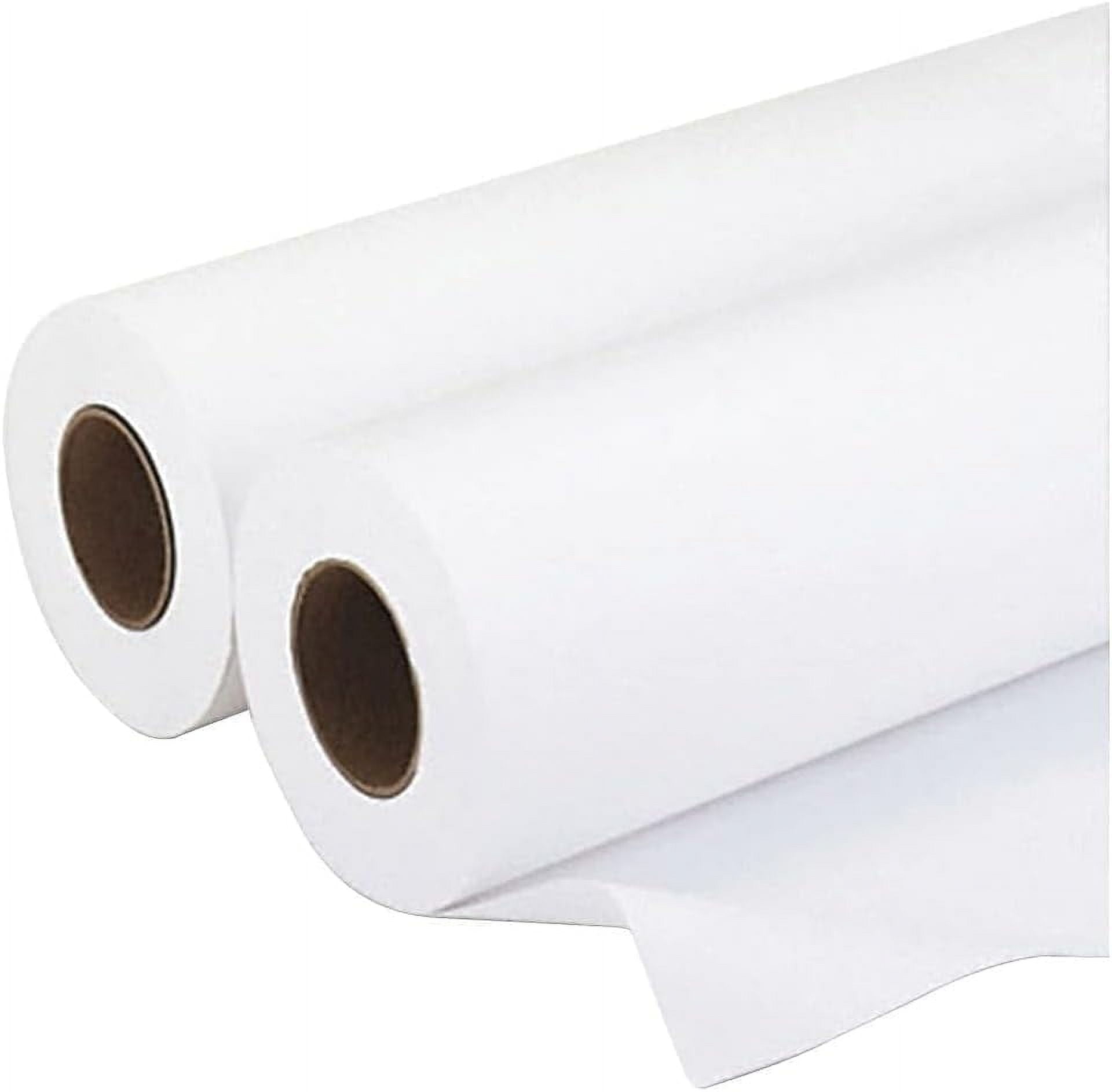 White Butcher Paper 18" x 1000' Rolls, 40 lb.,1 Roll/Carton Kraft ...