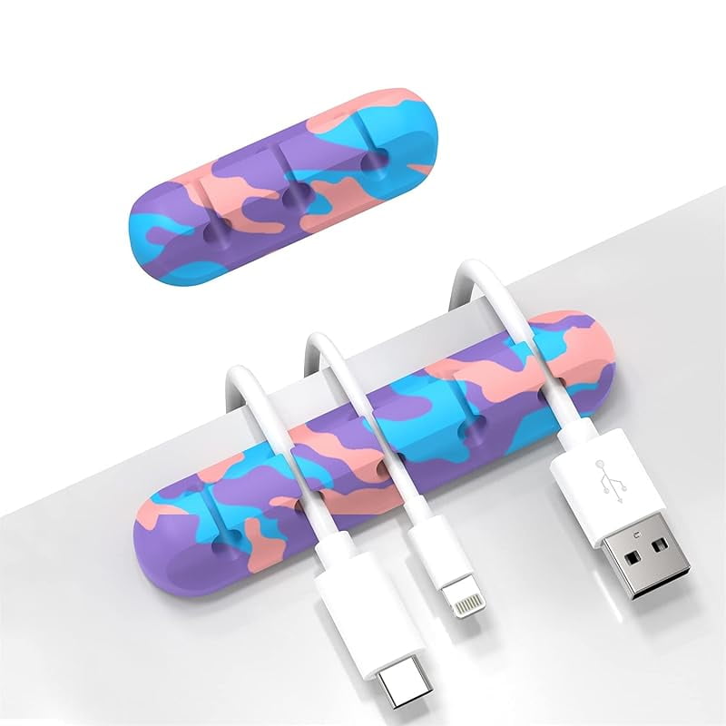 White Cable Clips, Cord Organizer Cable Management, Cable Organizers ...