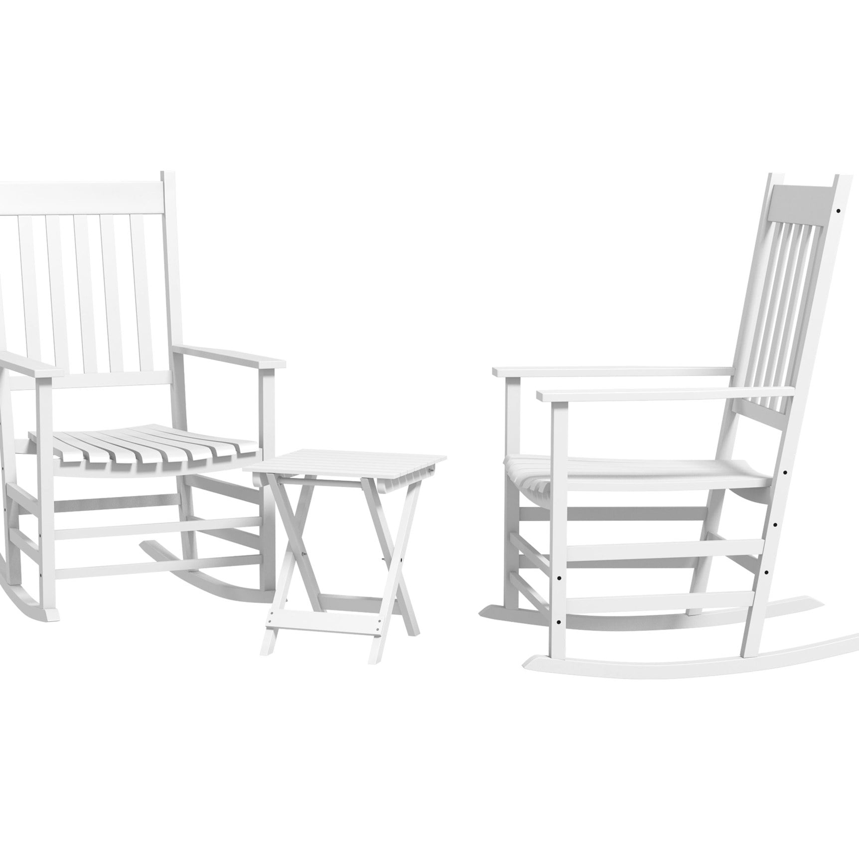 White - Calming Sway and High Back - Patio, Backyard - Heavy - duty ...