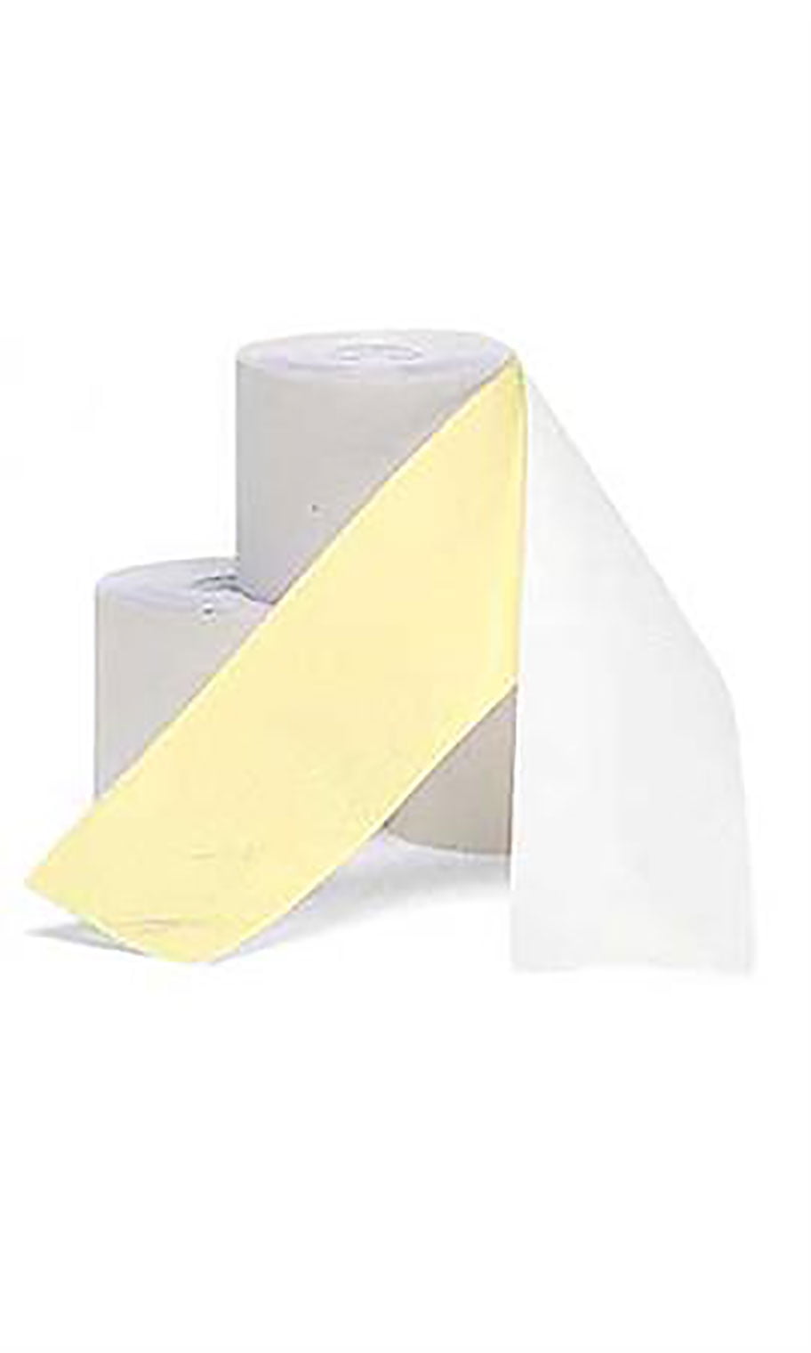 White/Canary 2-Ply Cash Register Tape (57mm) 2-1/4''W x 100'L-Pack of 5 ...