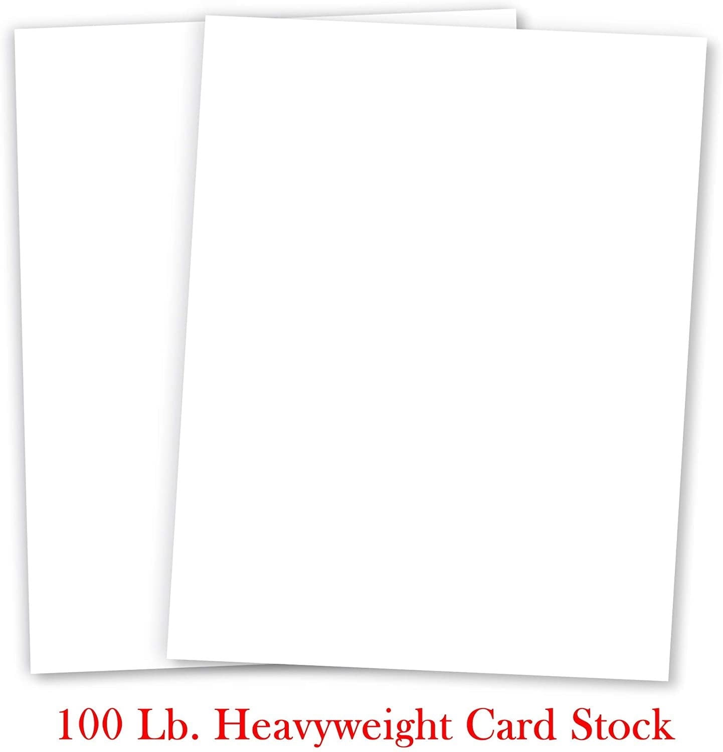 Superfine Printing, White Cardstock, 8.5 x 11, Heavy Weight 100lb ...