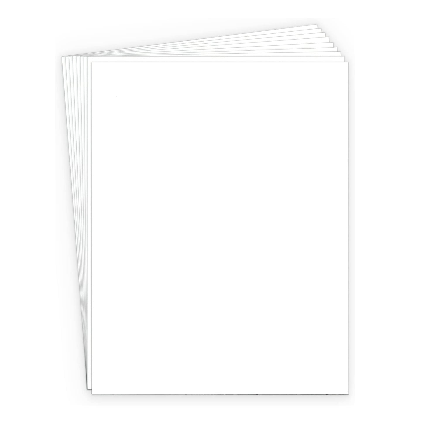 White Cardstock 11x17" 65 lb cover 50 Sheets Smooth Card Stock - Ideal ...