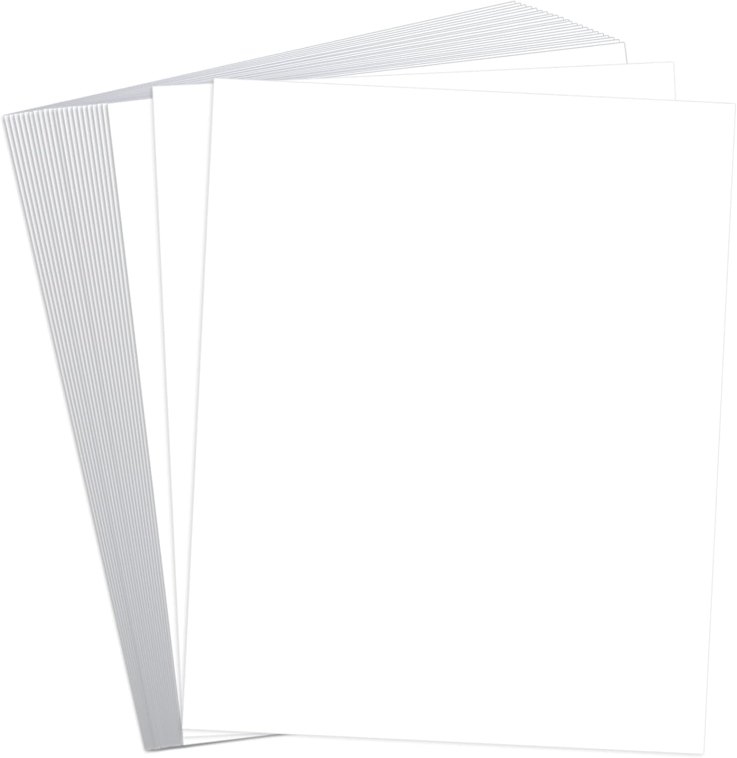 White Cardstock, 8x10 Cardstock Paper, 250gsm Thick Cardstock, Smooth ...