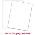 White Cardstock - Extra Thick Card Stock Paper - Walmart.com