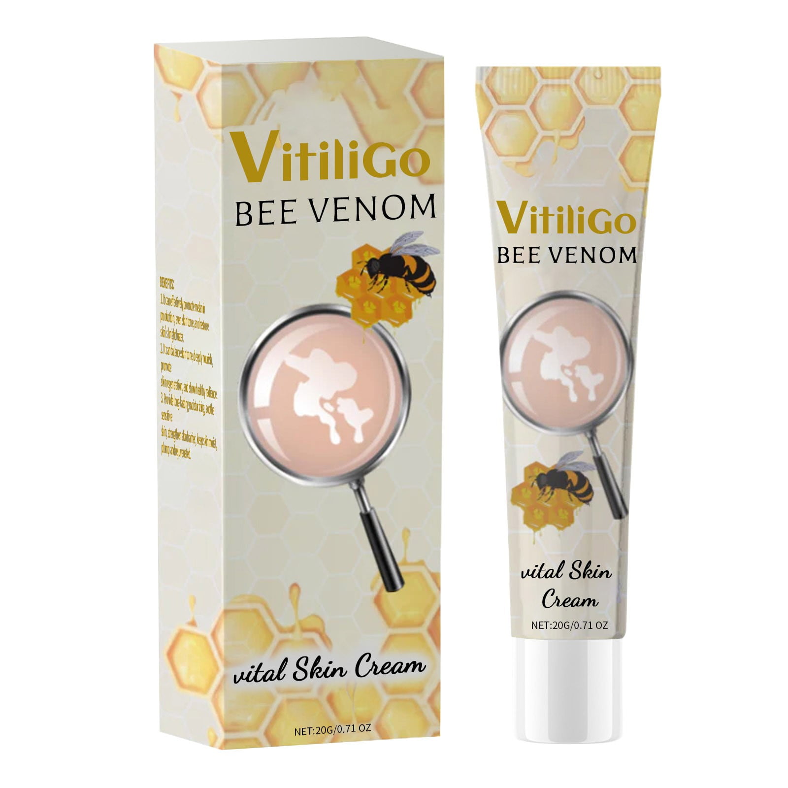 White Care Evens Out Skin Tone And Promotes Melanin To Improve White ...