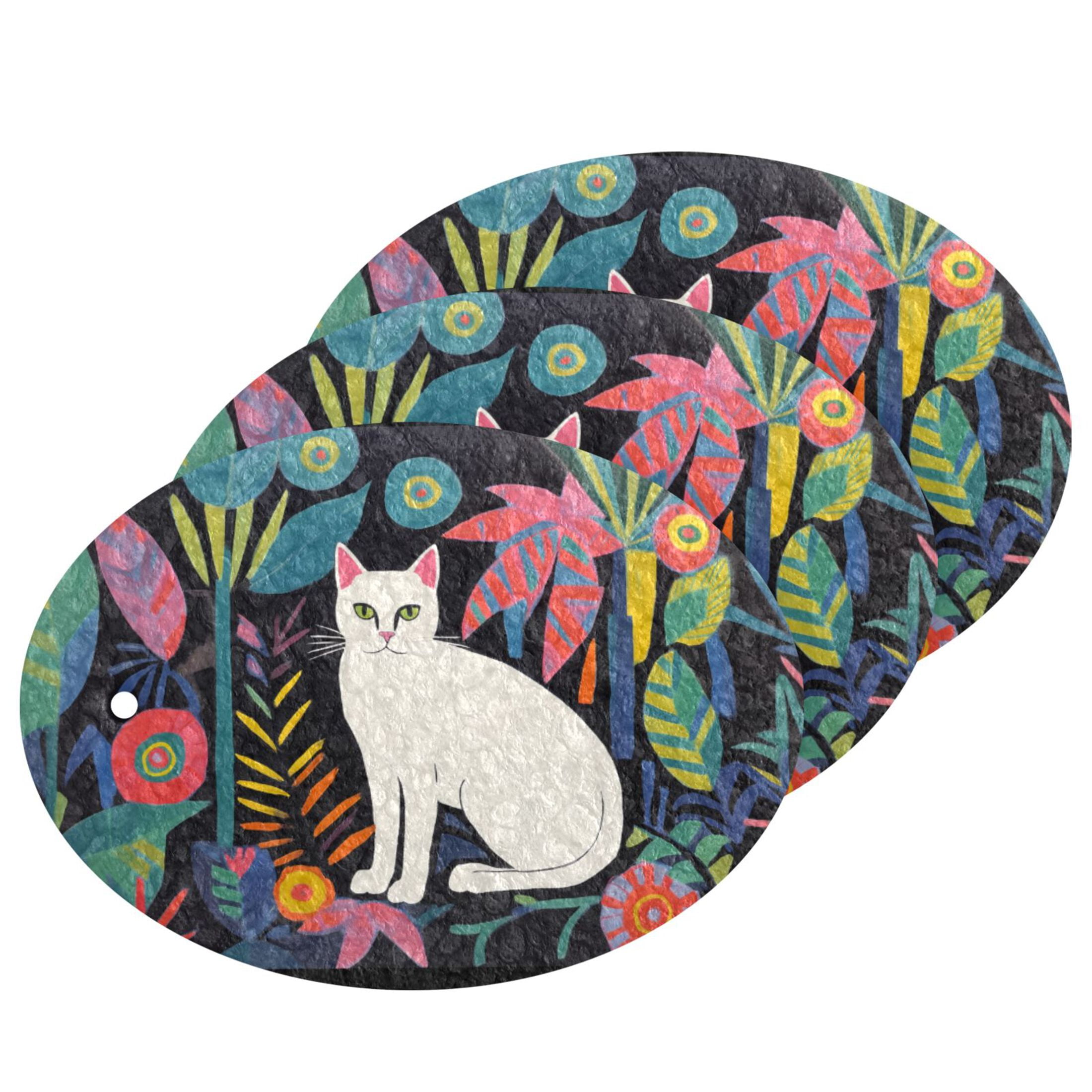 White Cat Leaves 3 Pack Dish Sponges Bulk Natural Sponges Compressed ...