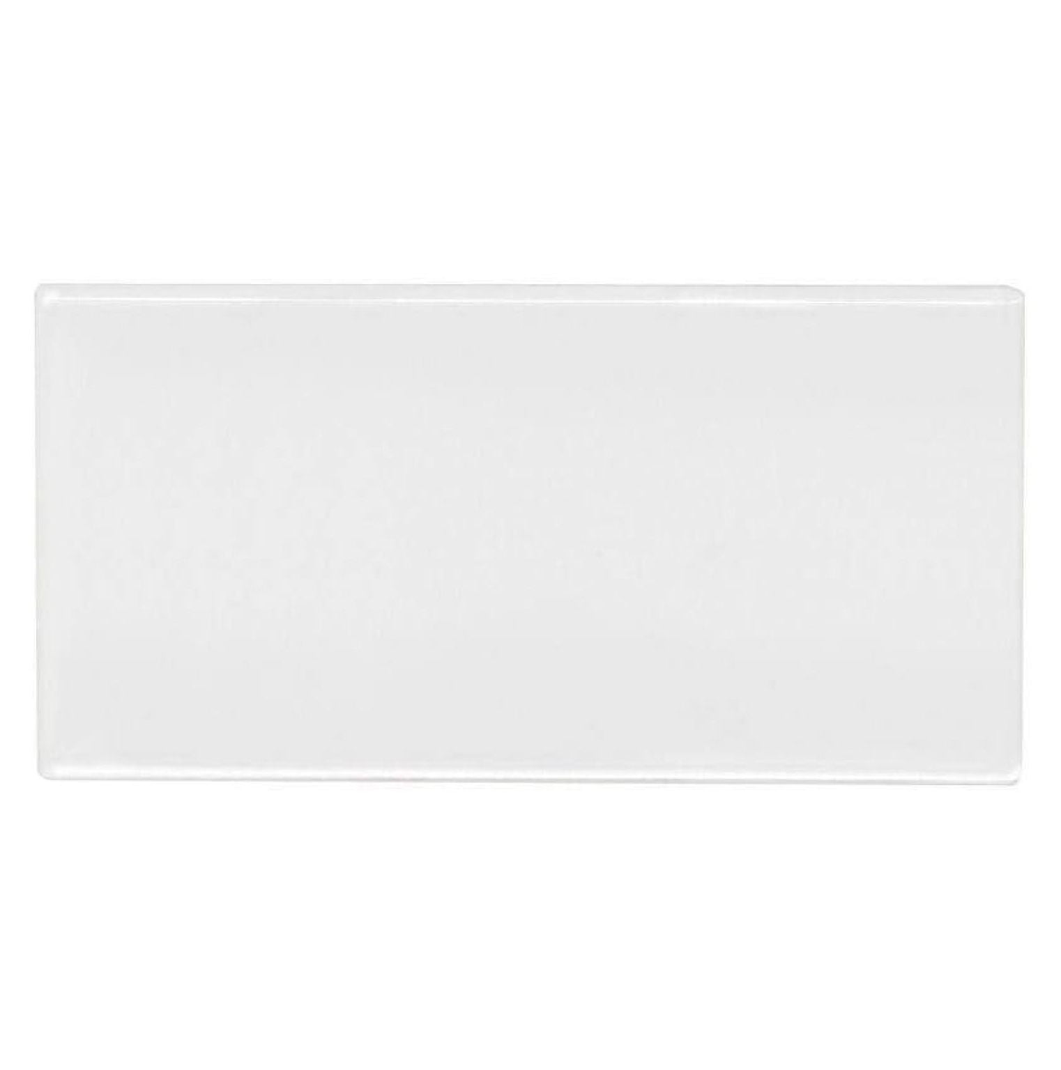 White Ceramic 3x6 Glossy Subway Wall Tile Backsplash for Kitchen ...