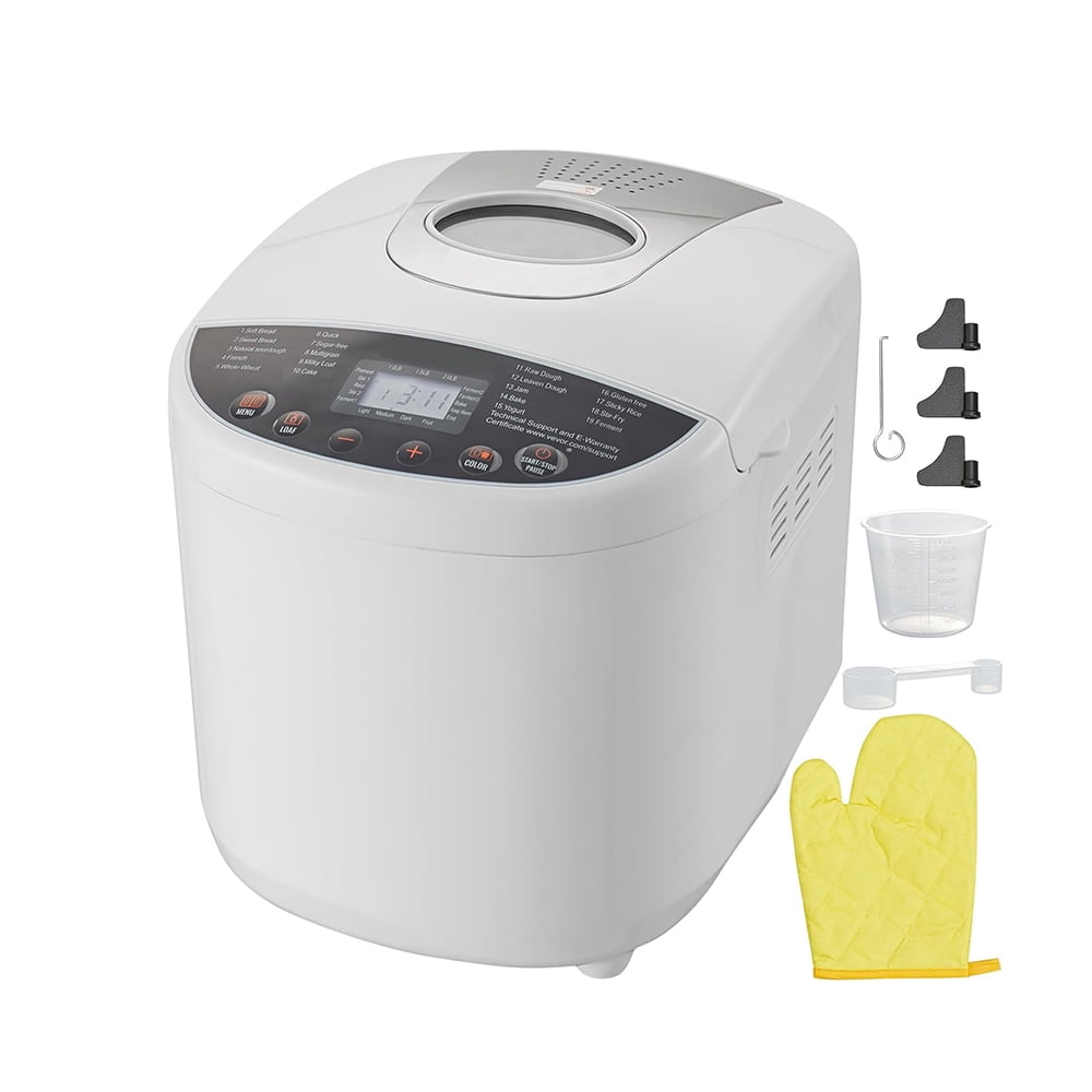 White Ceramic Pan Automatic Bread Maker, Versatile Dou gh Machine ...